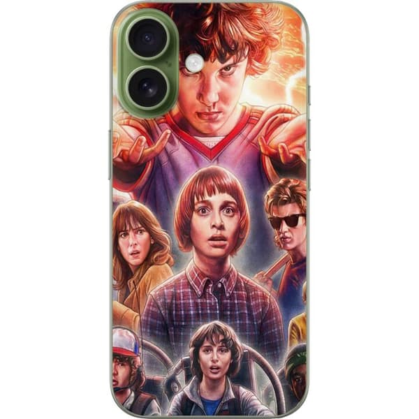 Apple iPhone 17 Genomskinligt Skal Stranger Things | CDON
