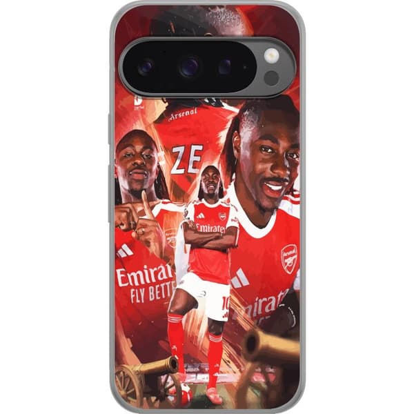 Google Pixel 9 Pro XL Gjennomsiktig deksel Arsenal collage design ...