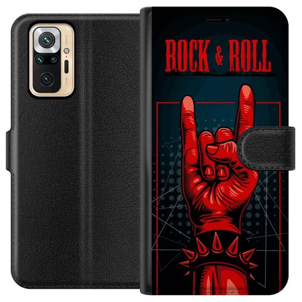 Xiaomi Redmi Note 10 Pro Tegnebogsetui Rock & Roll-design | CDON