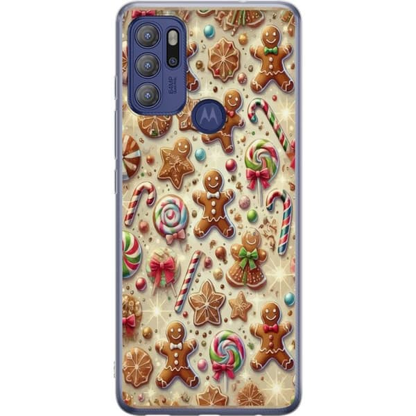 Motorola Moto G60S Genomskinligt Skal Julmotiv illustration ...