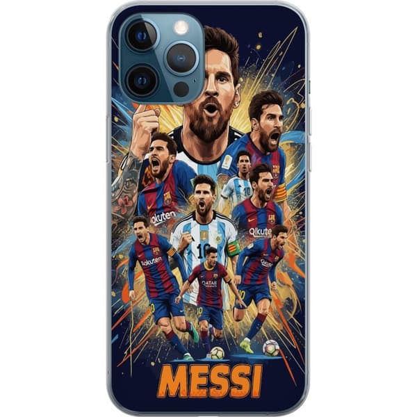 Apple iPhone 12 Pro Genomskinligt Skal Messi affisch Argentina ...
