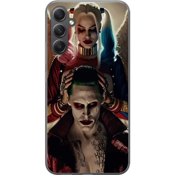 Samsung Galaxy A16 5G Genomskinligt Skal Harley Quinn Joker affisch DC ...