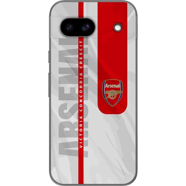 Google Pixel 8a Gennemsigtig cover Arsenal FC våbenskjold fodboldklub ...