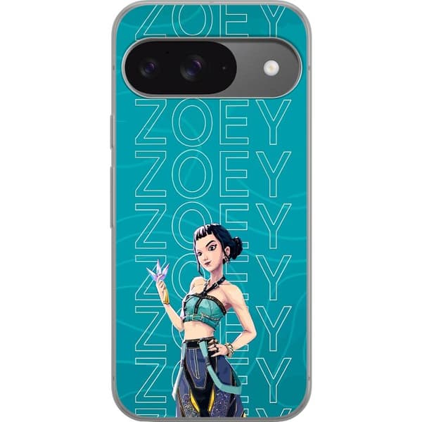 Google Pixel 9 Gennemsigtig cover Valorant Zoey plakat Riot Games agent ...