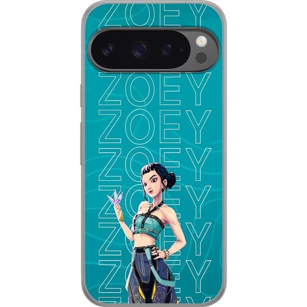 Google Pixel 9 Pro XL Genomskinligt Skal Valorant Zoey affisch Riot ...
