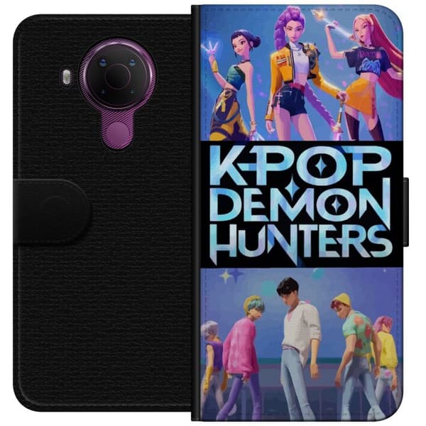 Nokia 5.4 Plånboksfodral Kpop Demon Hunters koreansk idolbandaffisch ...