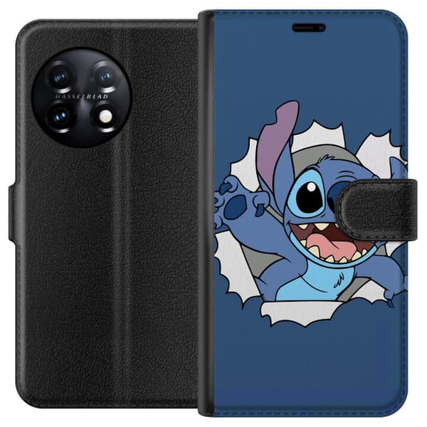 OnePlus 11 Lompakkokotelo Disney Stitch Lilo ja Stitch sininen hahmo ...