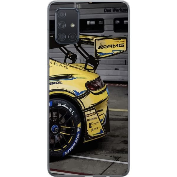 Samsung Galaxy A71 Gennemsigtig cover AMG Mercedes plakat ...
