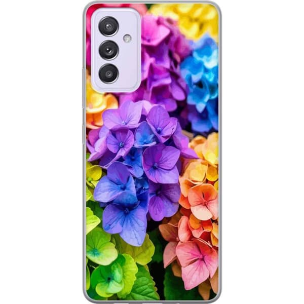 Samsung Galaxy A82 5G Genomskinligt Skal Hortensia hortensia blommor ...