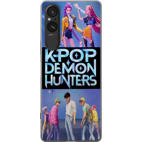 Sony Xperia 5 V Läpinäkyvä kuori Kpop Demon Hunters korealainen ...