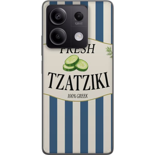 Xiaomi Redmi Note 13 Pro Genomskinligt Skal Grekisk tzatziki ...