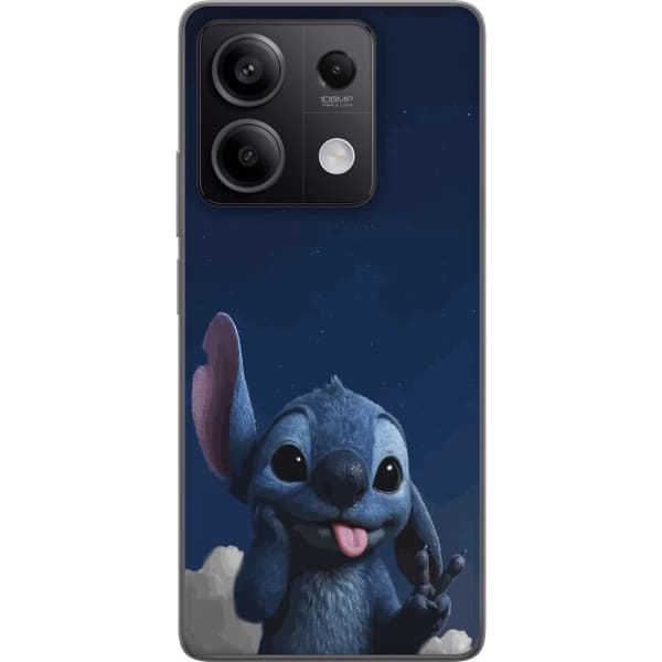 Xiaomi Redmi Note 13 Pro Genomskinligt Skal Stitch Disney blå alien ...