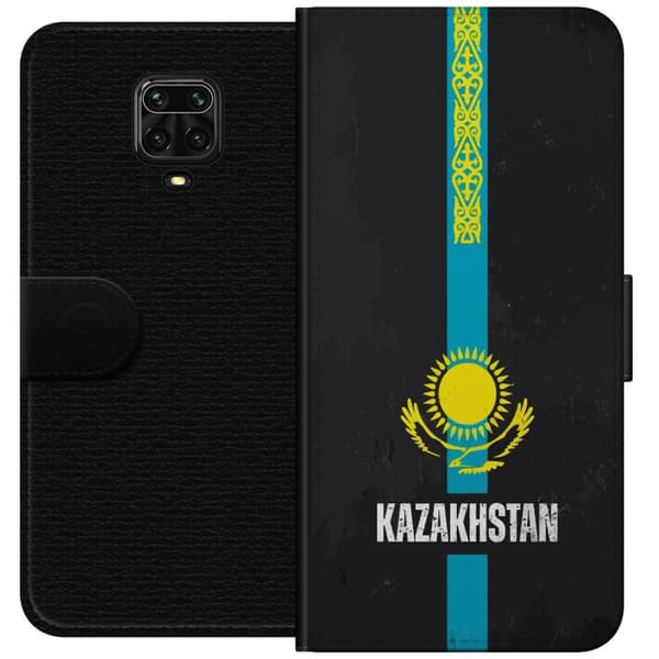 Xiaomi Redmi Note 9S Lommeboketui Kasakhstan sol og ørn symbol i gull ...