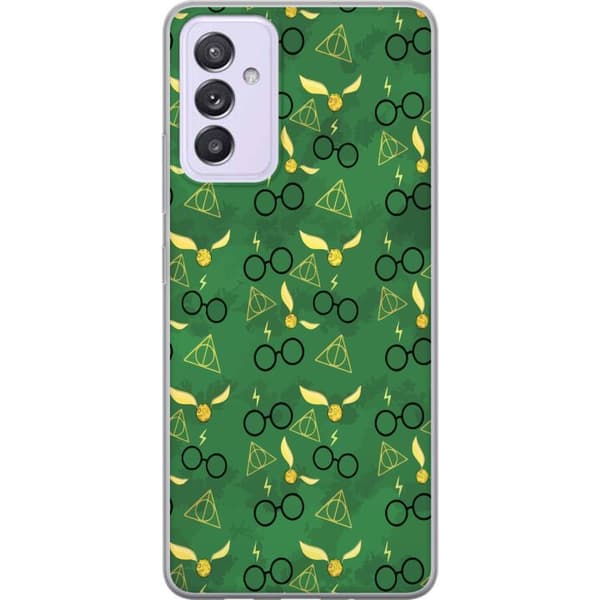 Samsung Galaxy A82 5G Genomskinligt Skal Harry Potter-glasögon gyllene ...
