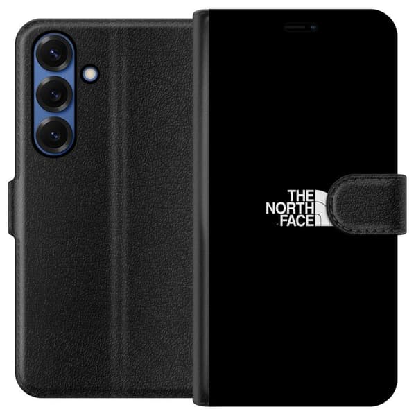 Samsung Galaxy S25+ Lommeboketui The North Face logo i svart og hvit ...