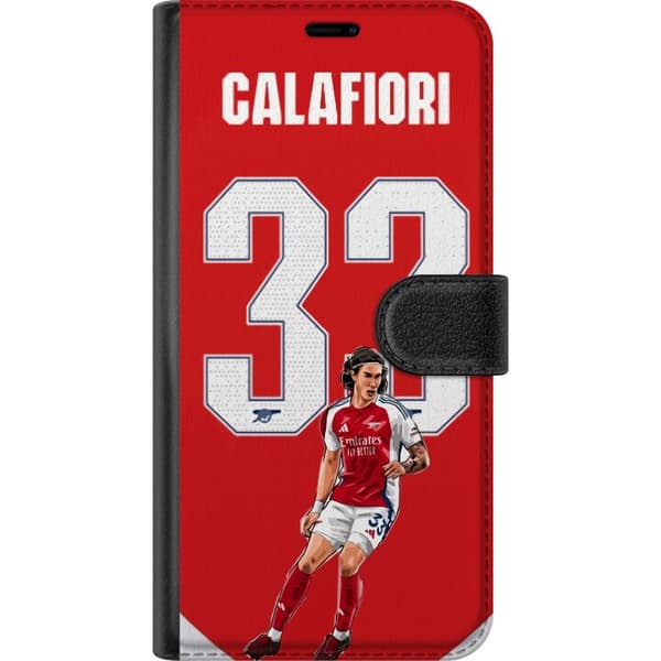 Google Pixel 9a Lommeboketui Calafiori 33 Arsenal fotballdesign rød ...