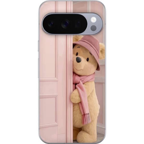 Google Pixel 10 Pro XL Genomskinligt Skal Beige nalle med hatt och ...