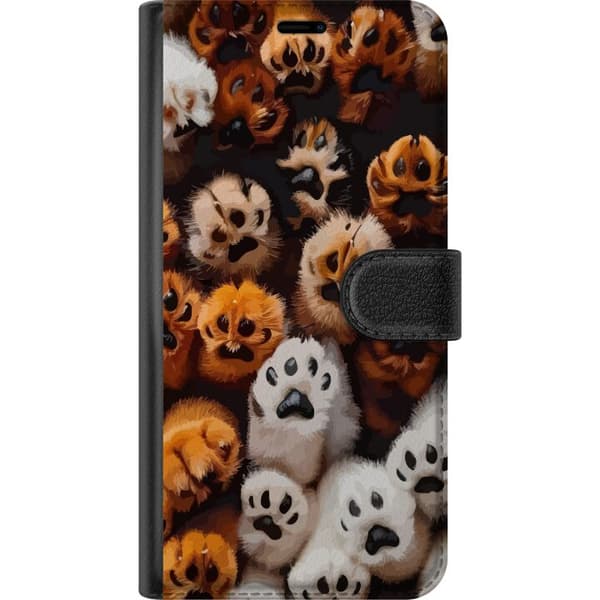 Samsung Galaxy A50 Plånboksfodral Djuren tassar i närbild, gullig och ...