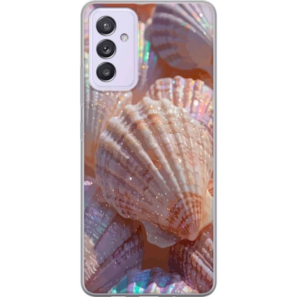 Samsung Galaxy A82 5G Genomskinligt Skal Snäckskal glittrande design i ...