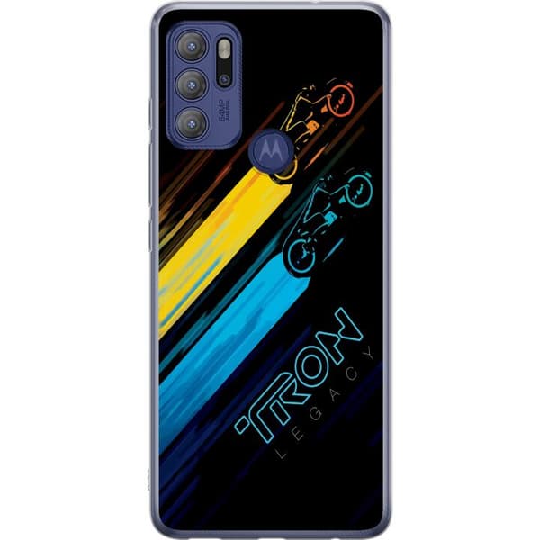 Motorola Moto G60S Genomskinligt Skal Tron Ares Digitala Krigare Konst ...