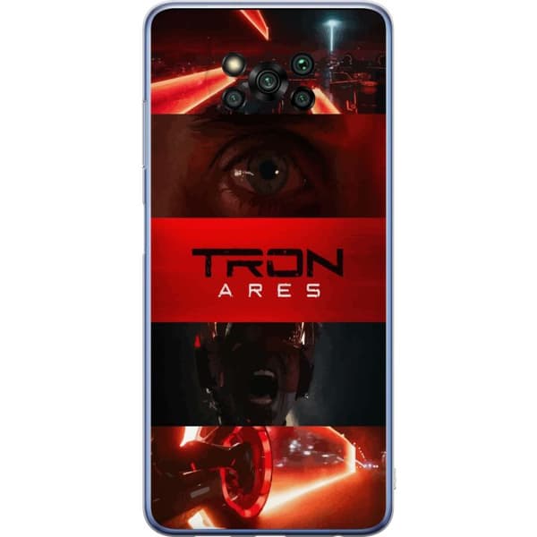 Xiaomi Poco X3 Pro Läpinäkyvä kuori Tron Ares Cyber Legacy Juliste elokuvamainen motiivi ...