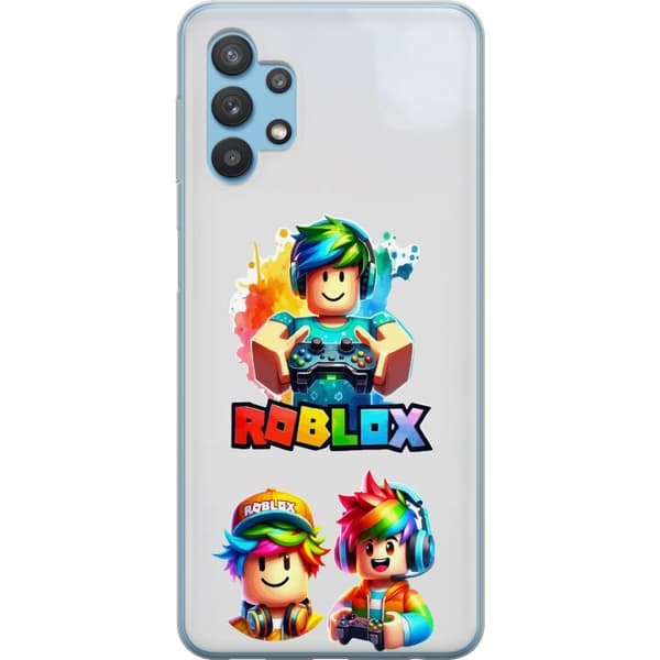 Samsung Galaxy A32 5G Genomskinligt Skal Roblox regnbågen gamer design ...
