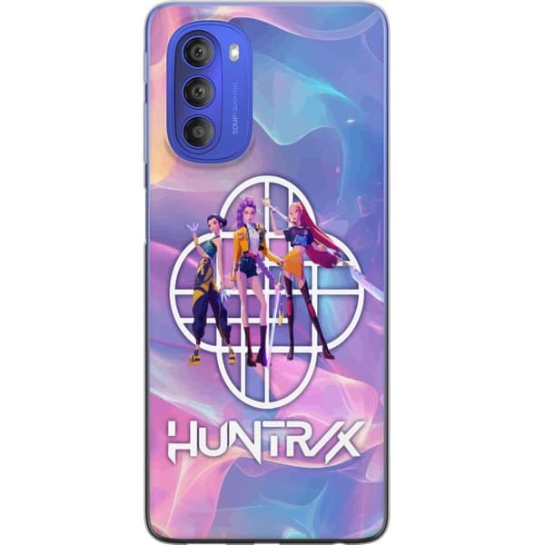 Motorola Moto G51 5G Genomskinligt Skal Huntrix Neon Trio Kpop Demon ...