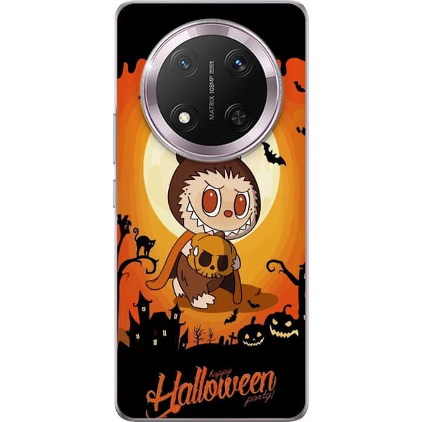 Honor Magic7 Lite Genomskinligt Skal Halloween Cutie gulligt motiv med ...