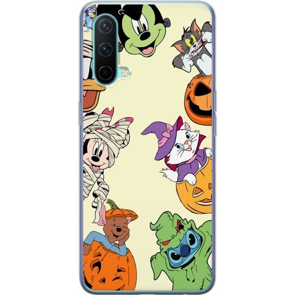 OnePlus Nord CE 5G Gennemsigtig cover Halloweenmix med Disney og ...
