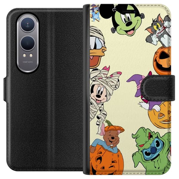 OnePlus Nord CE4 Lite Plånboksfodral Halloweenblandning med Disney och ...