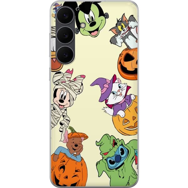 Samsung Galaxy S25 FE Gjennomsiktig deksel Halloweenmiks med Disney og ...
