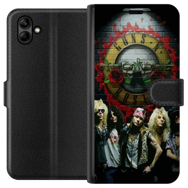 Samsung Galaxy A05 Lompakkokotelo Guns N Roses -yhtye esittämässä ...