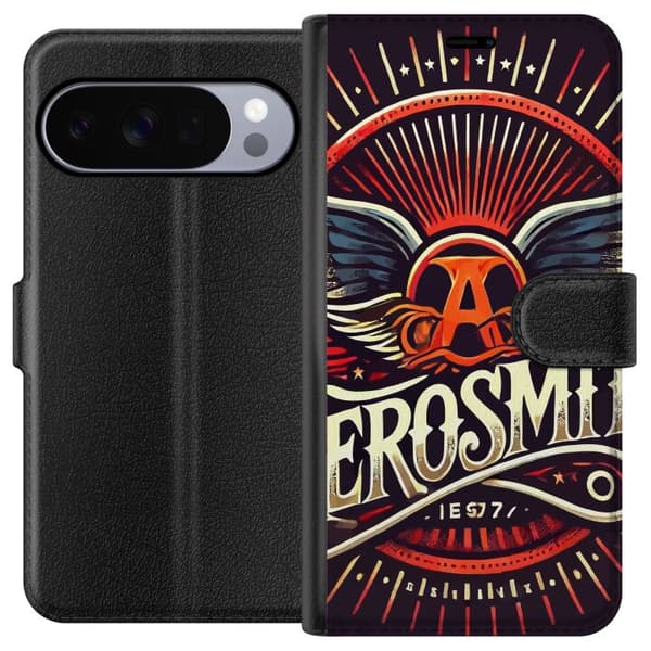 Google Pixel 10 Pro Lompakkokotelo Aerosmithin logo punaisena ja ...
