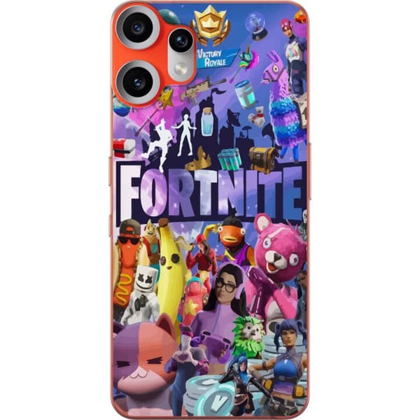 Nothing CMF Phone 2 Pro Gennemsigtig cover Fortnite kollage med ...