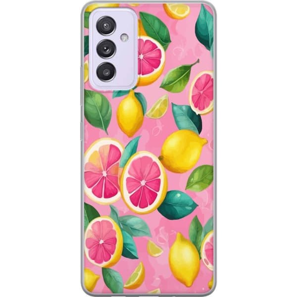 Samsung Galaxy A82 5G Läpinäkyvä kuori Raikas vaaleanpunainen ...