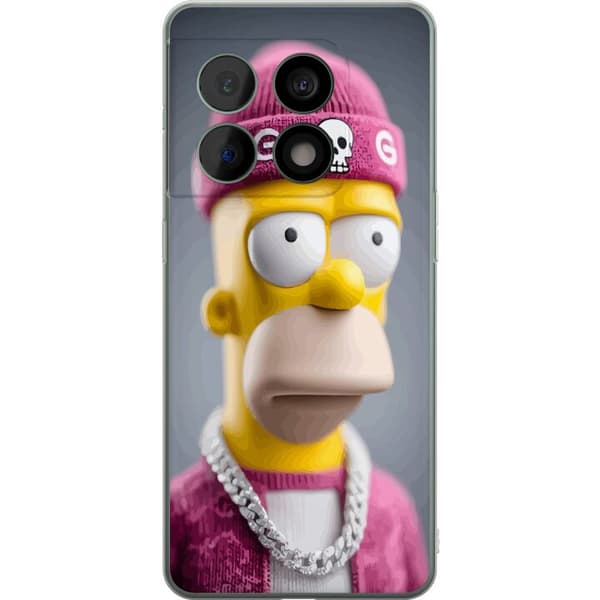 OnePlus 10 Pro Gennemsigtig cover Homer Simpson inspireret karakter i ...