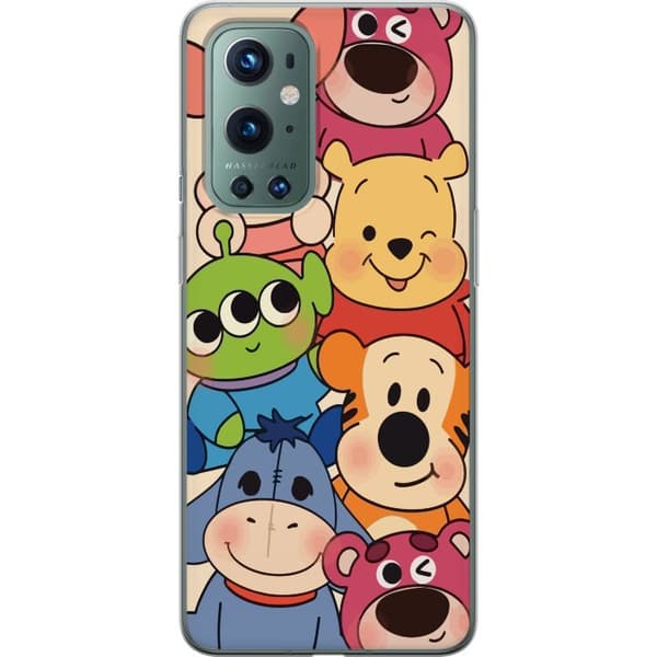OnePlus 9 Pro Läpinäkyvä kuori Disney-hahmot kuten Nalle Puh, Tiikeri ...