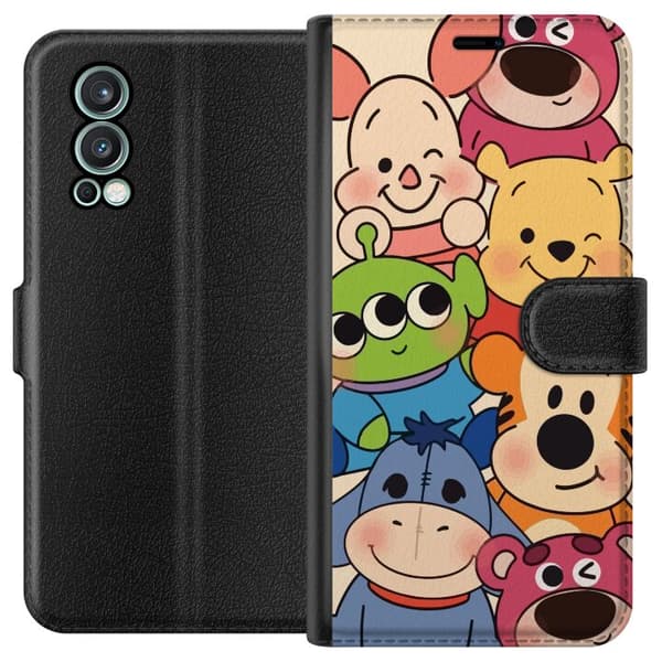 OnePlus Nord 2 5G Lompakkokotelo Disney-hahmot kuten Nalle Puh, Tiikeri ...