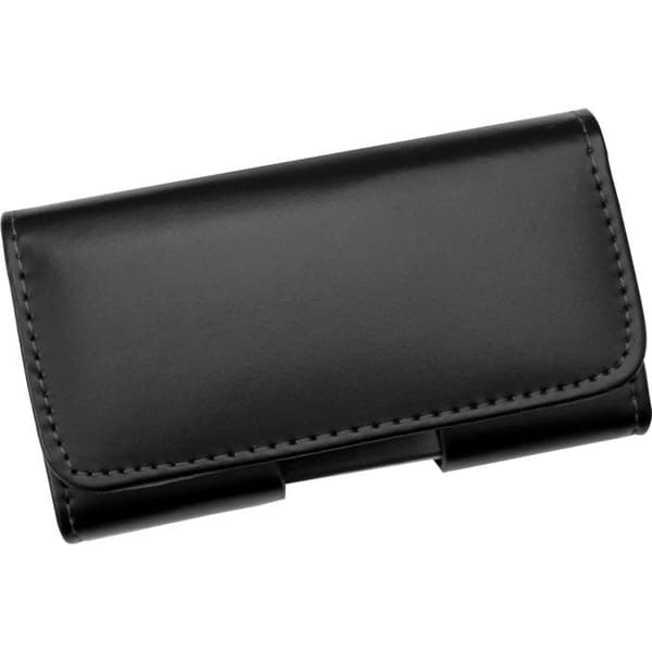 Aq mobil - 60624 - Bälteetikett för POCO M4 Pro, Äkta läder, Färg svart ...