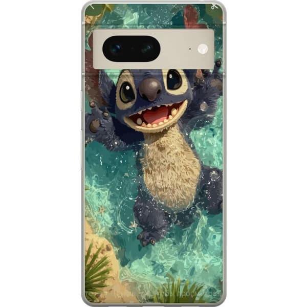 Kompatibel Mobilcover til Google Pixel 7 Google Glad blå fantasi væsen ...