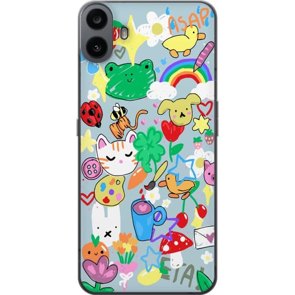 Kompatibel Mobilcover til Nothing CMF Phone 1 Nothing Sjov ...