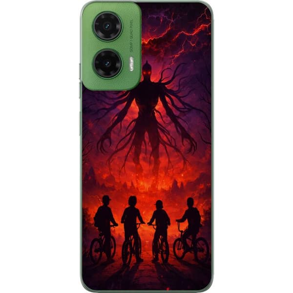 Kompatibelt Mobildeksel til Motorola Moto G35 Motorola Mørk ...