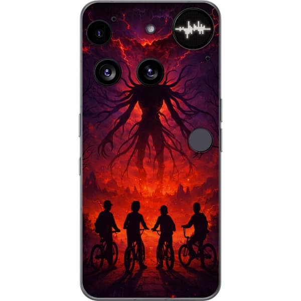 Kompatibelt Mobildeksel til Nothing Phone (3) Nothing Mørk ...