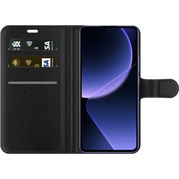 Kompatibelt Lommeboketui til Xiaomi 13T Pro Xiaomi Mørk ...