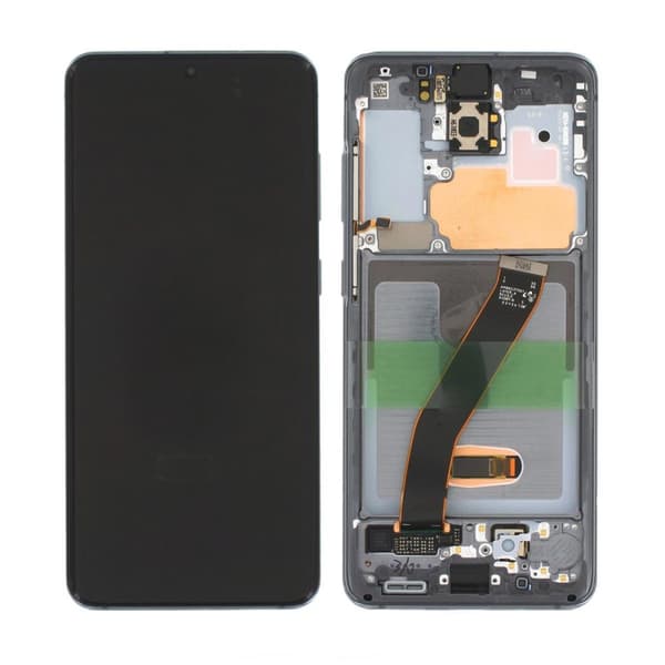 Samsung Galaxy S20 5G (SM-G980F) Skärm med LCD Display Original - Grå ...