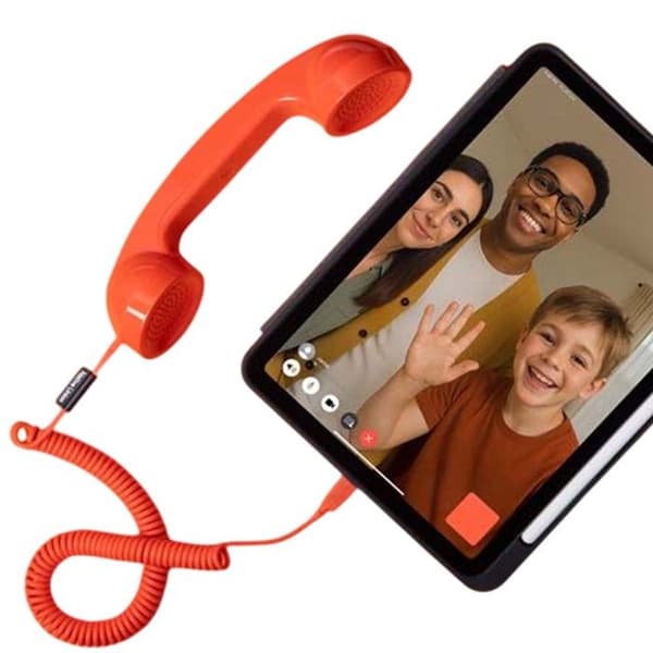 Combiné Telefon POP Phone Retro USB-C med Mikrofon för Samtal och Visio ...