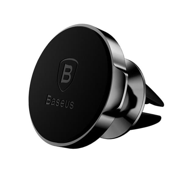 Telefonstöd - BASEUS - Small Ear - Installation för ventilationsgaller - Rotation 360° - Svart ...