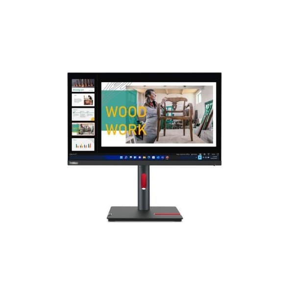Lenovo ThinkVision P24q-30 Monitor LED 23.8" Quad HD IPS HDR10 Svart | CDON