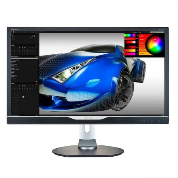 PHILIPS 288P6L – LED-monitor 28" – 4K UHD-upplösning – Fullständiga anslutningar – Ergonomisk ...