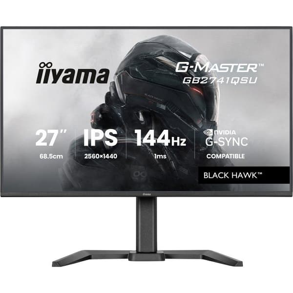 Spelmonitor - IIYAMA - 27" - QHD - 144Hz - IPS-panel - 1ms ...